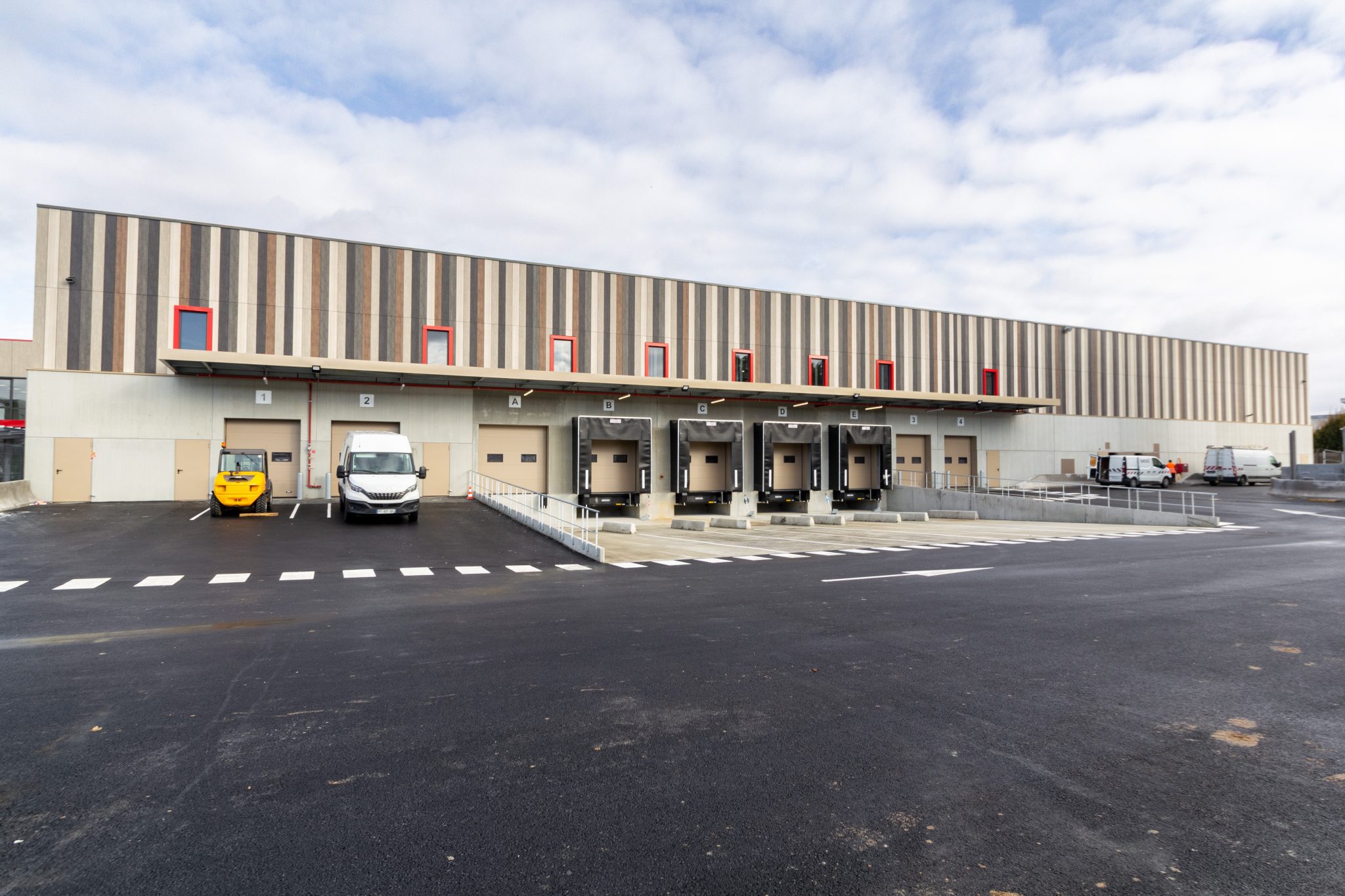 Construction plateforme logistique